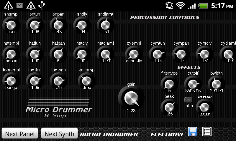 MicroDrummer Microsynth - App on Amazon Appstore