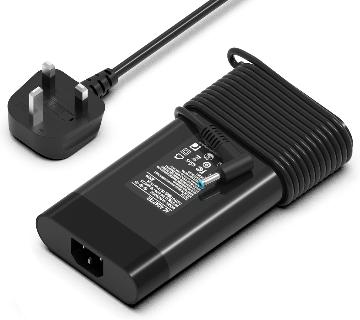 200W Slim AC Adapter Laptop Charger for HP OMEN 15 15t 17 17t Pavilion ...