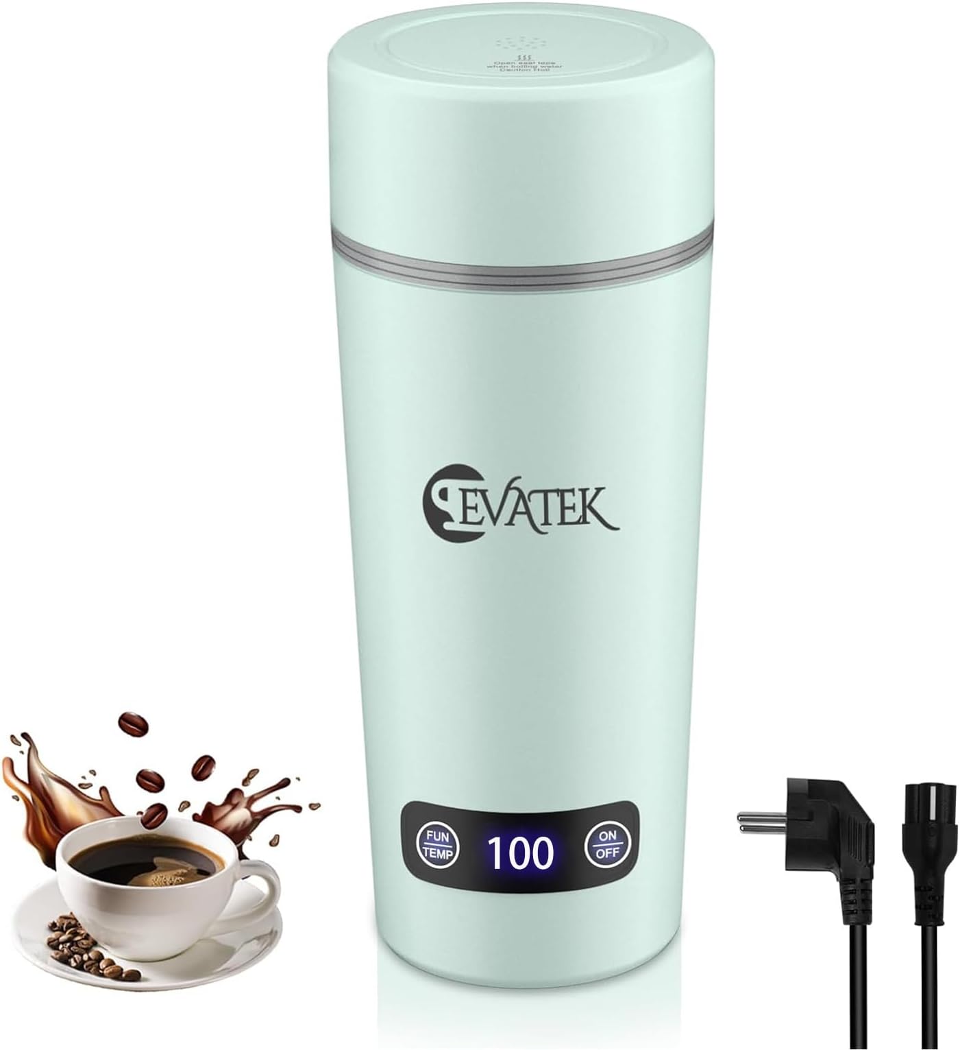 Amazon.de: Wasserkocher Klein 800ML Reisewasserkocher, 5 Minuten schnelles Kochen Tragbarer Mini ...