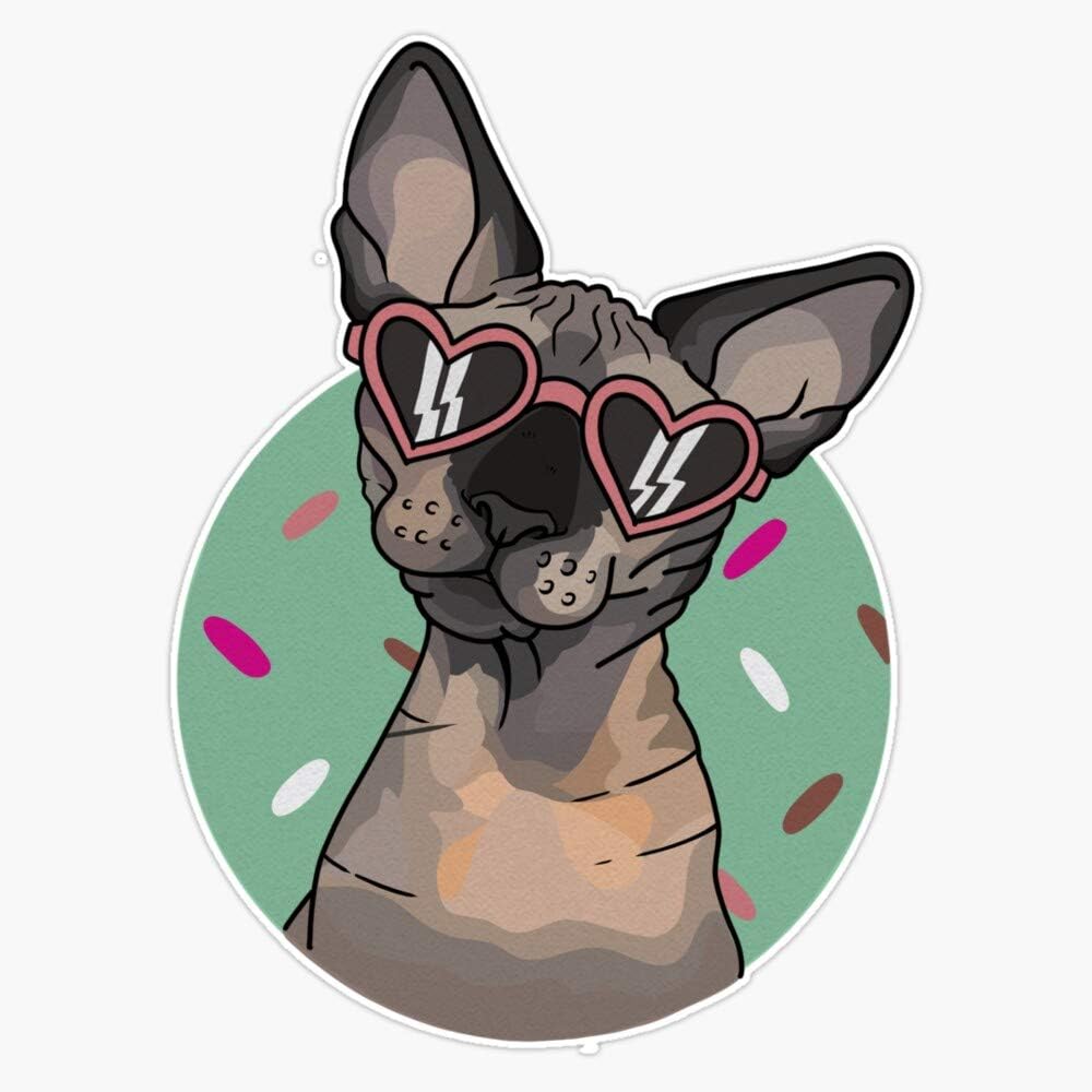 Amazon.com - Sphynx mom Sticker - Sticker Graphic - Auto, Wall, Laptop ...
