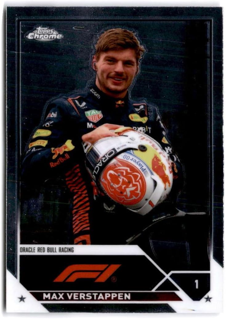 Amazon.com: 2023 Topps Chrome Formula 1#2 MAX VERSTAPPEN F1 Driver ...
