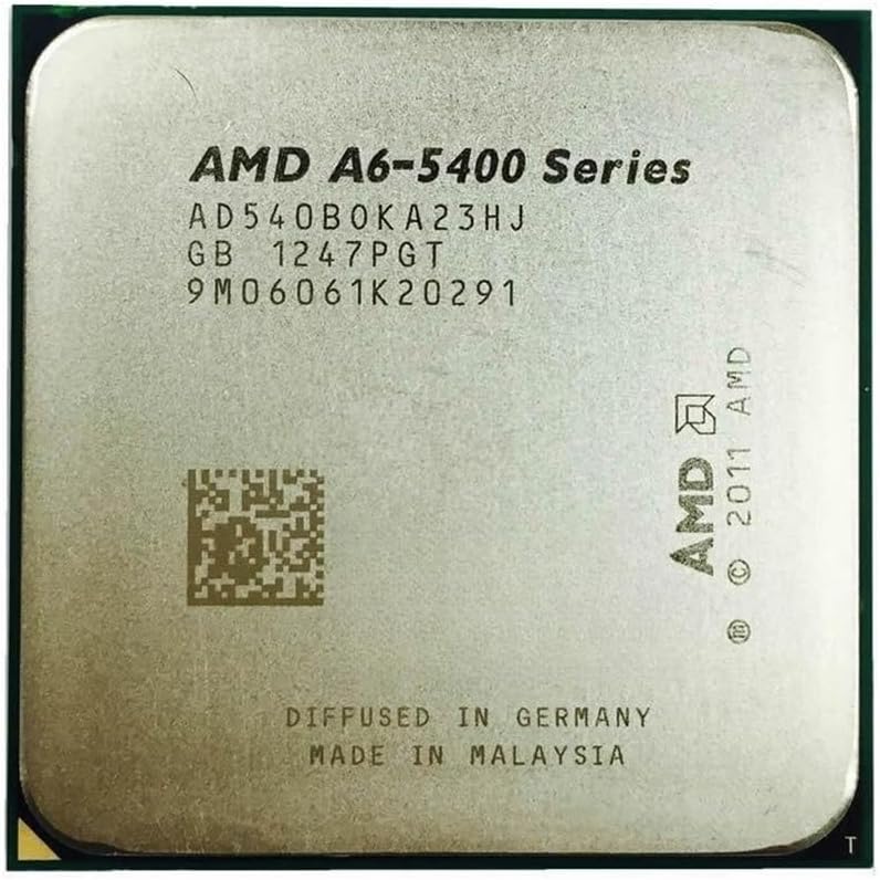 Amazon.com: AMD A6-Series A6 5400 5400B 5400K CPU Used 2-Core 2-Thread Desktop Processor 3.6 GHz ...