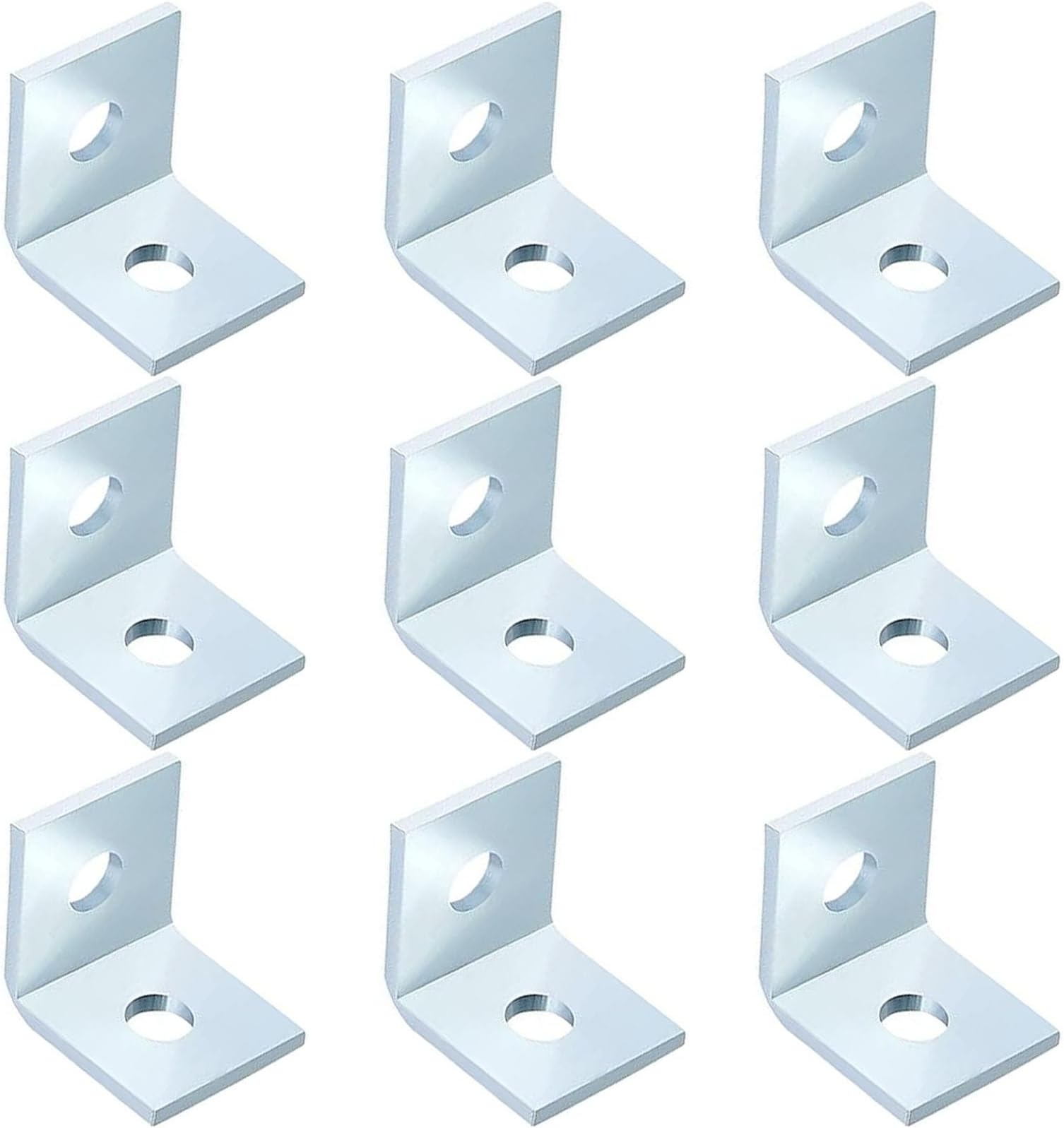 Amazon.com: 2 Hole L Shaped 90 Degree Angle Connector Bracket ...