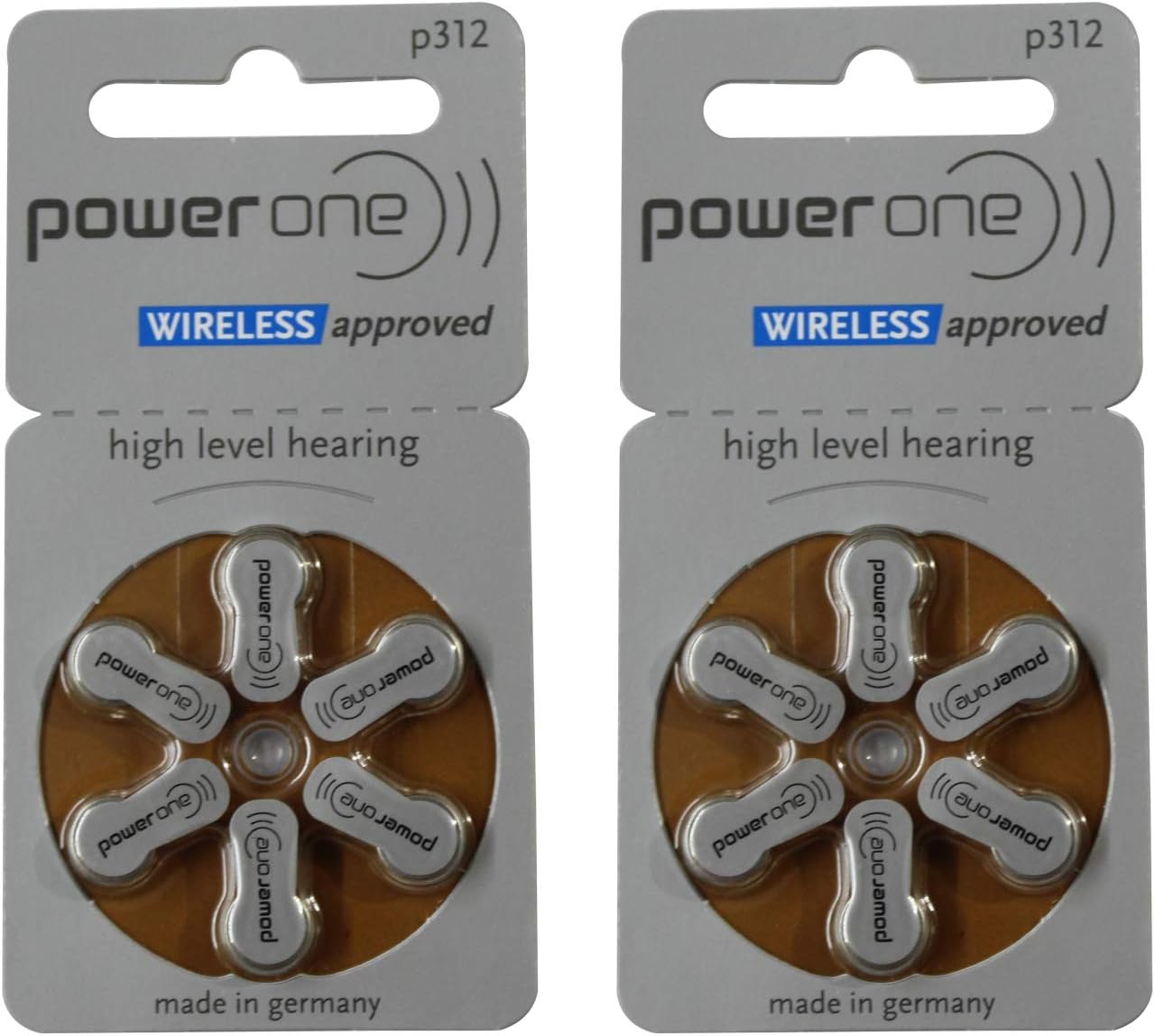 POWERONE POWER ONE P312 HEARING AID BATTERY 24Pcs : Amazon.in: Electronics