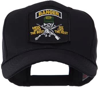 Us Army Ranger Embroidered Military Patch Cap at Amazon Men’s Clothing ...