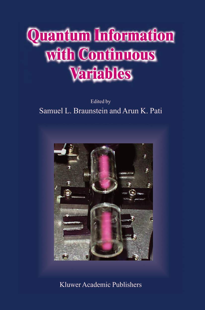 Buy Quantum Information with Continuous Variables Book Online at Low ...