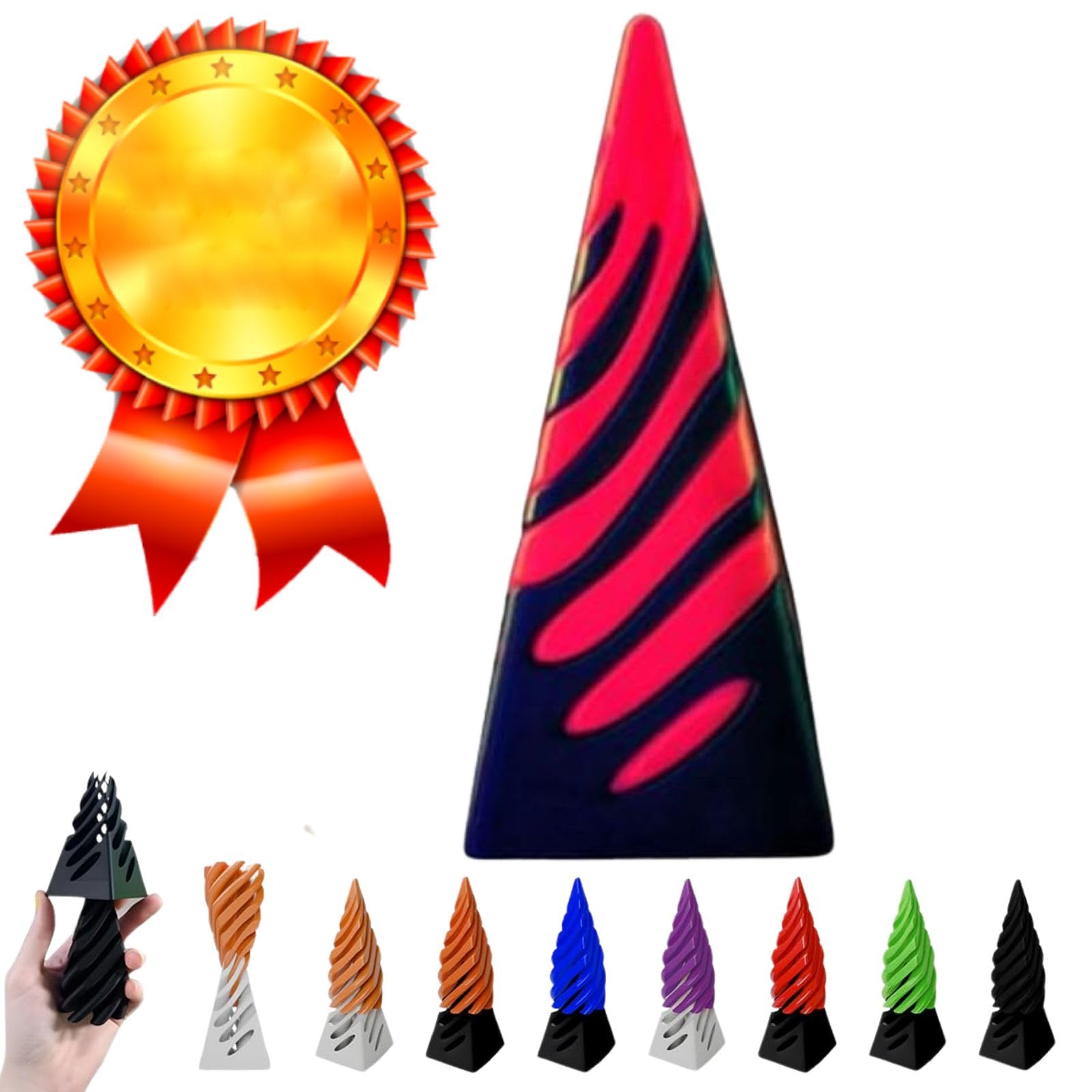 Snapklik.com : Impossible Pyramid Passthrough Sculpture Spiral Cone ...