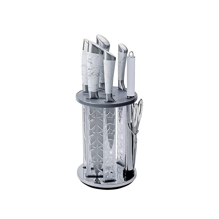 Buy VOGATI Countertop Knife Set, 8 Pieces Professional Chef Knife Sets ...