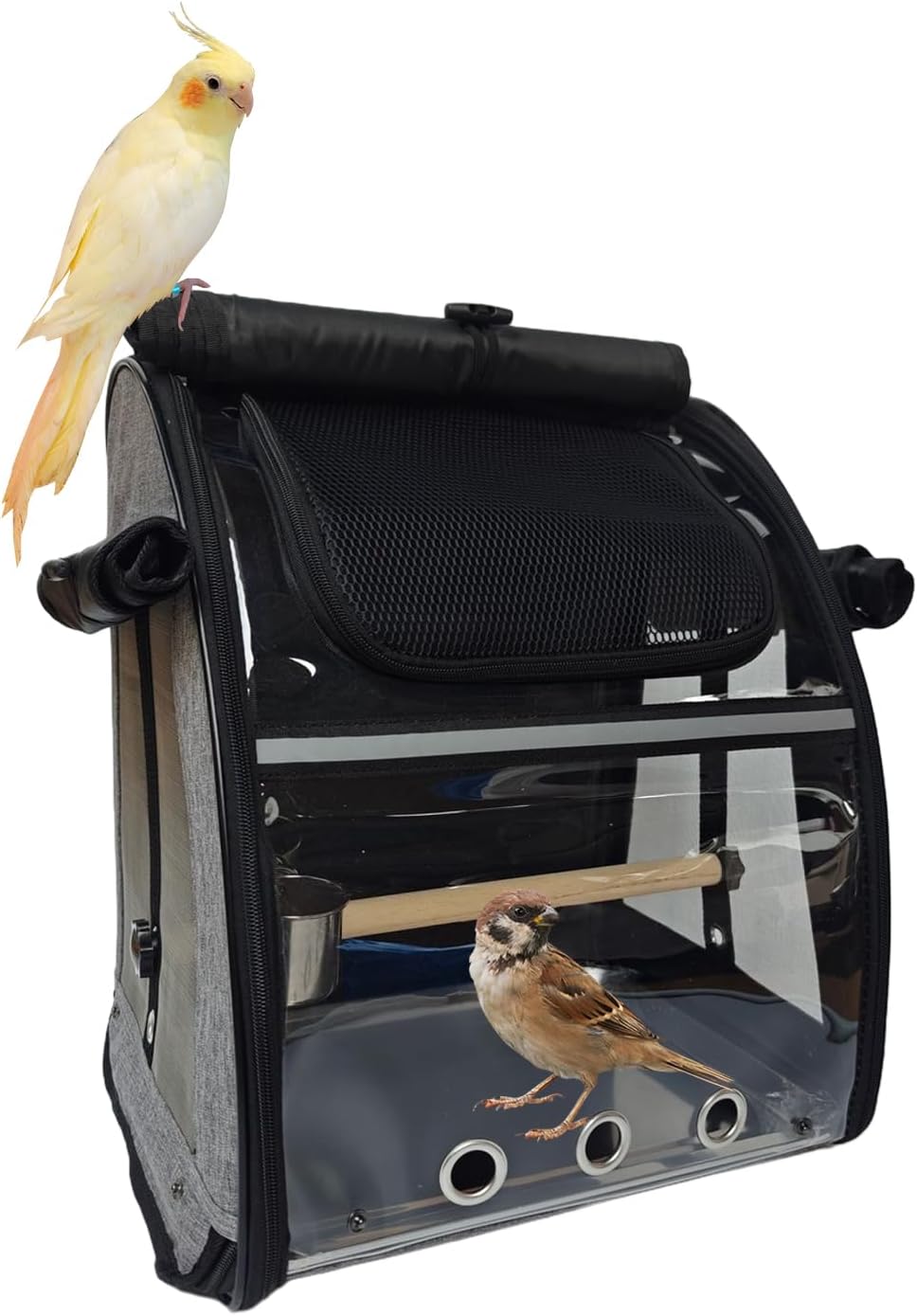 Amazon.com : PAWFECTJEE Portable Bird Carrier Backpack - Ideal Bird ...
