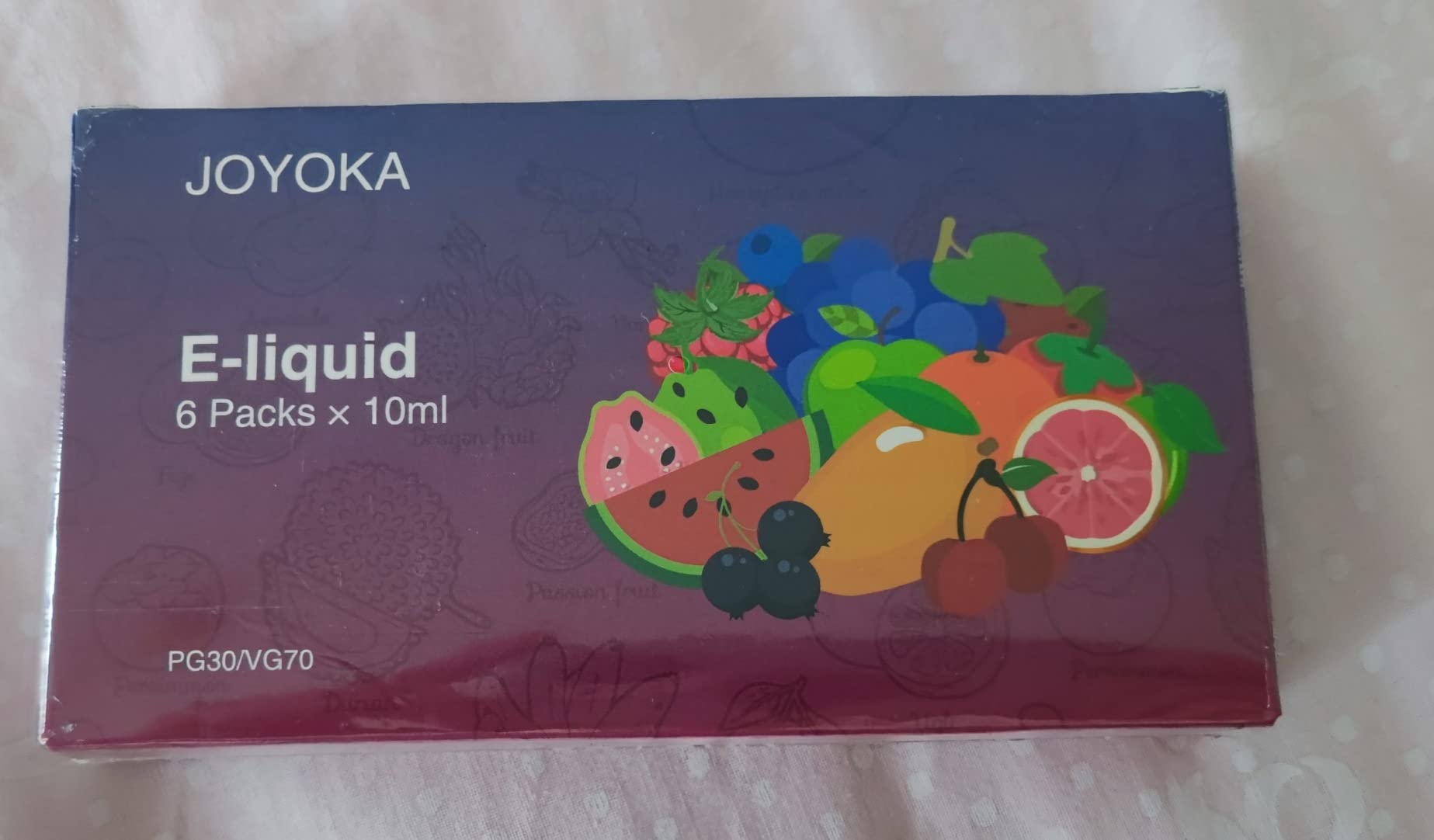 Joyoka Vape Juice, Smooth&Delicate, Full Flavour E Liquids, 6x10ML Vape ...