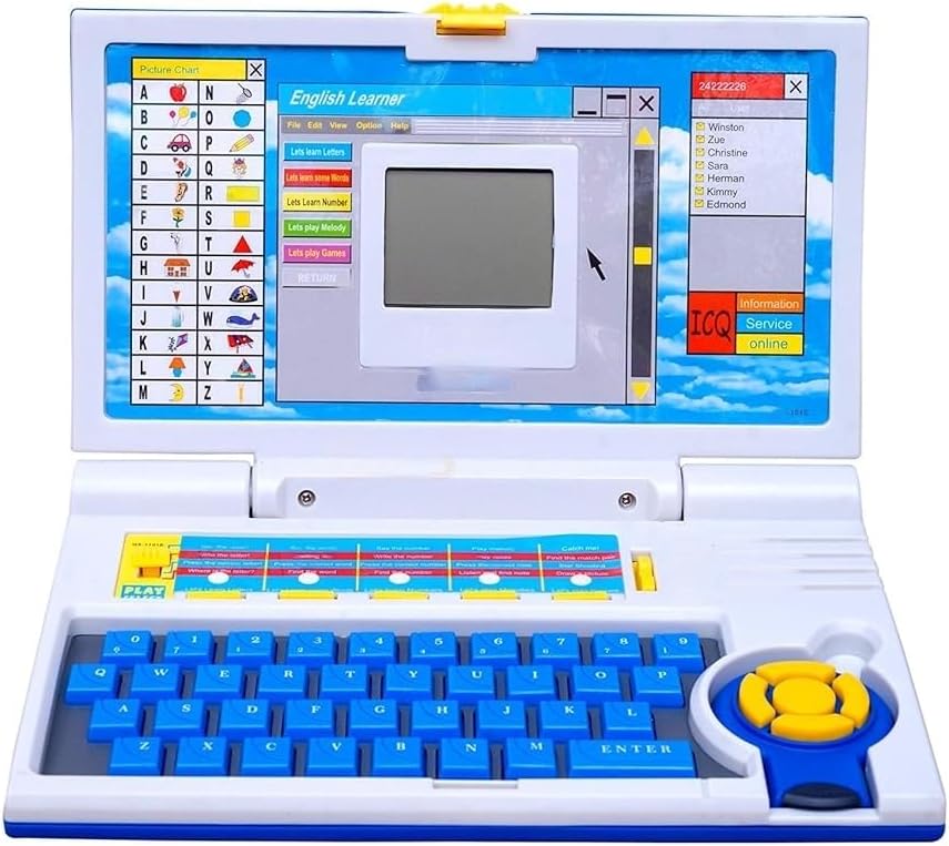 LONGMIRE Kids Laptop - Educational Learning Toy - Learn Alphabet, Words ...