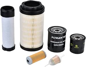 FLTRUCKTOP Kit de filtres d'entretien compatible avec John Deere 1025R ...