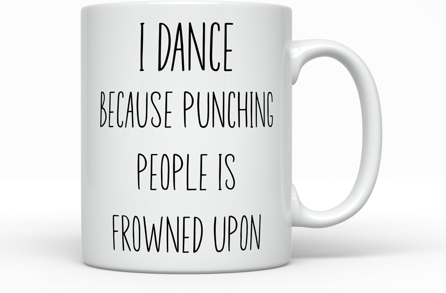 Amazon.com: Dancer Punching People Frowned upon Dancer Coffe Mug, Jazz ...