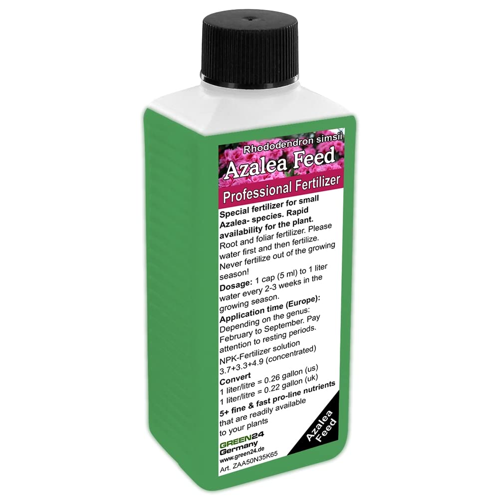 Amazon.com : Azalea Feed - Liquid Fertilizer HighTech NPK+(Fe) Iron ...