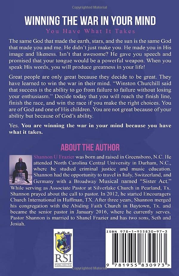 Snapklik.com : WINNING THE WAR IN YOUR MIND: You Have What It Takes