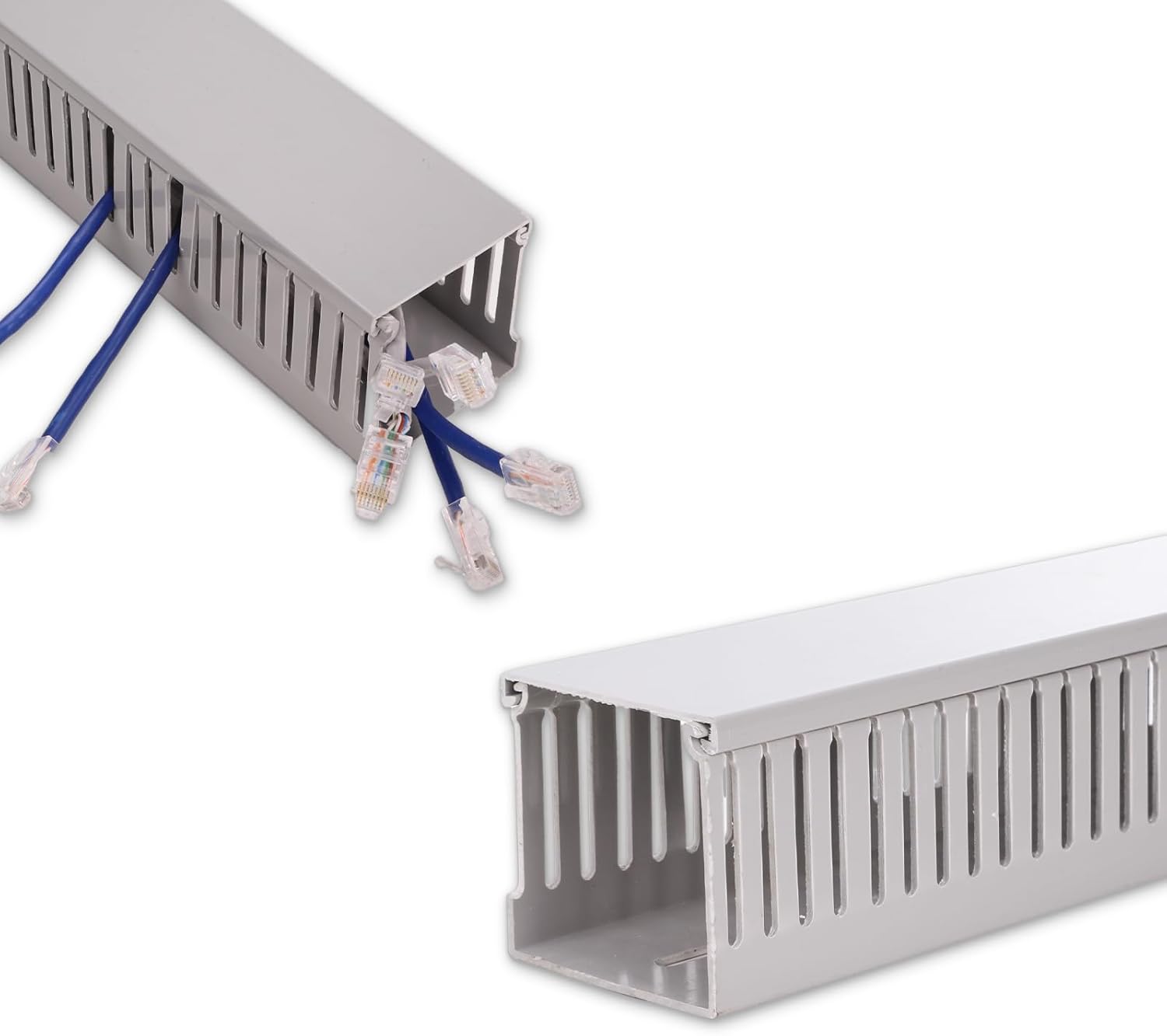 Amazon.com: 78In Large Cable Raceway On Wall - PVC Cord Hider Wire ...