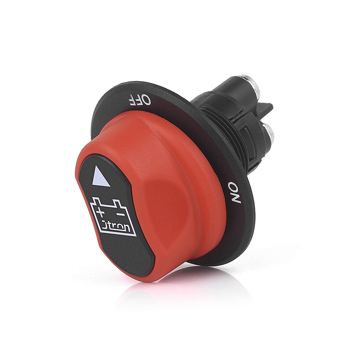 Snapklik.com : Black Brass Battery Isolator ON-Off 2P SPST Car Mini ...