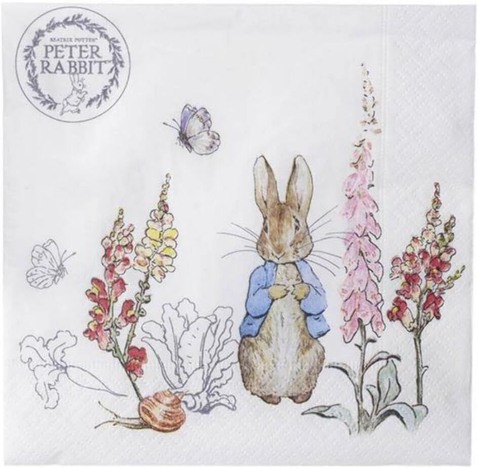 Peter Rabbit Original 3Ply Napkins : Amazon.co.uk: Grocery