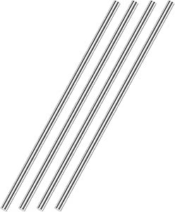 Amazon.co.jp: uxcell DIYクラフト用 4mm x 400mm 304ステンレススチール 丸棒 - 4個: DIY・工具・ガーデン