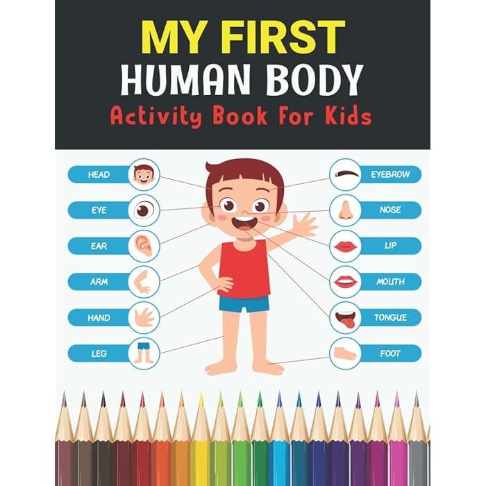 Buy My First Human Body Activity Book for Kids: Easy & Simple Human ...