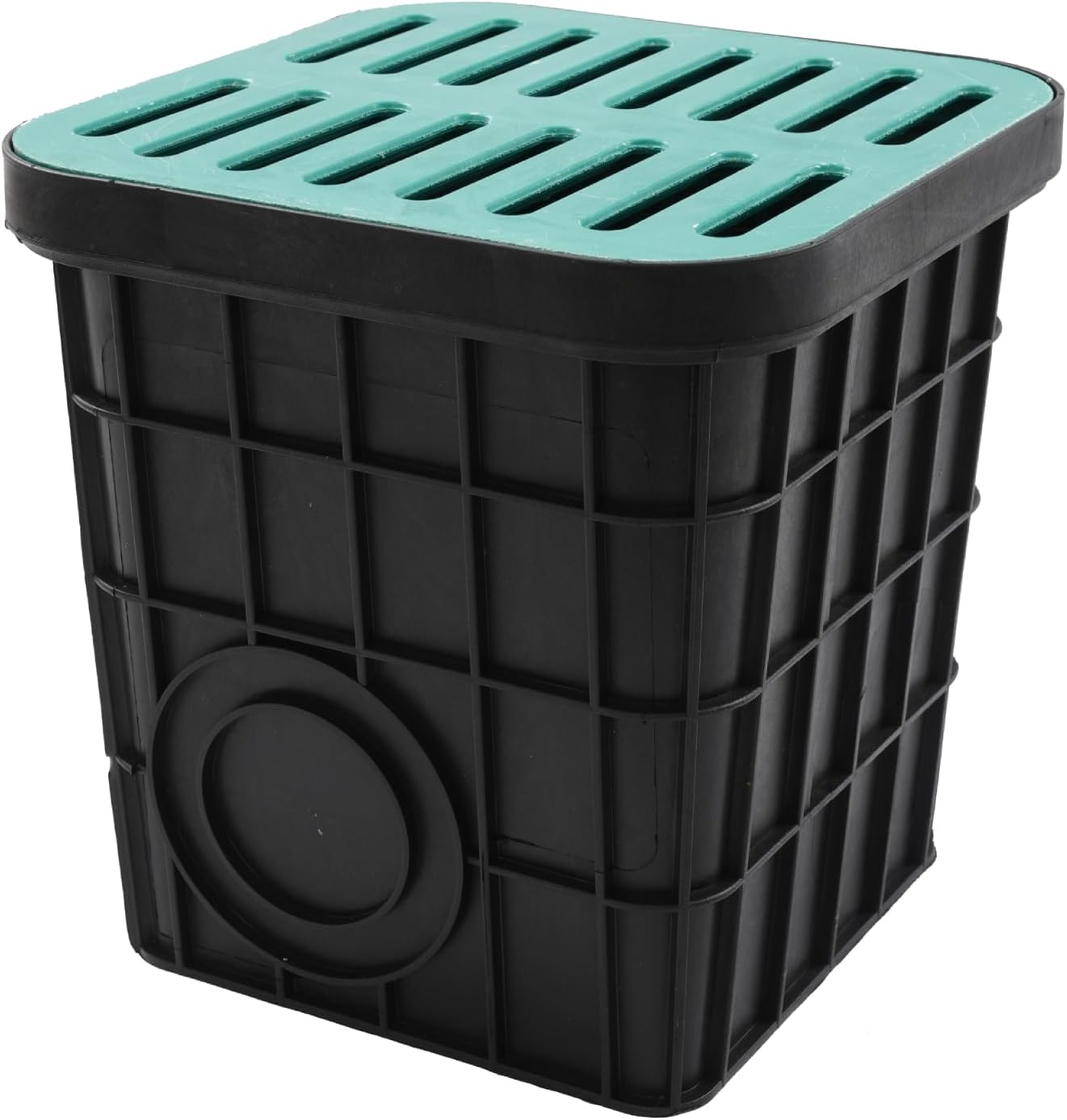 Catch Basin with Grate 16 x 16 × 24 Inch Large Catch Basin for Drainage ...