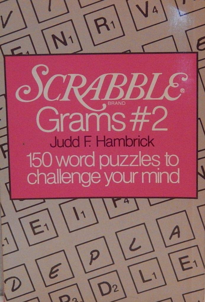 Scrabble Brand Grams 2: Judd f Hambrick: 9780517546208: Amazon.com: Books