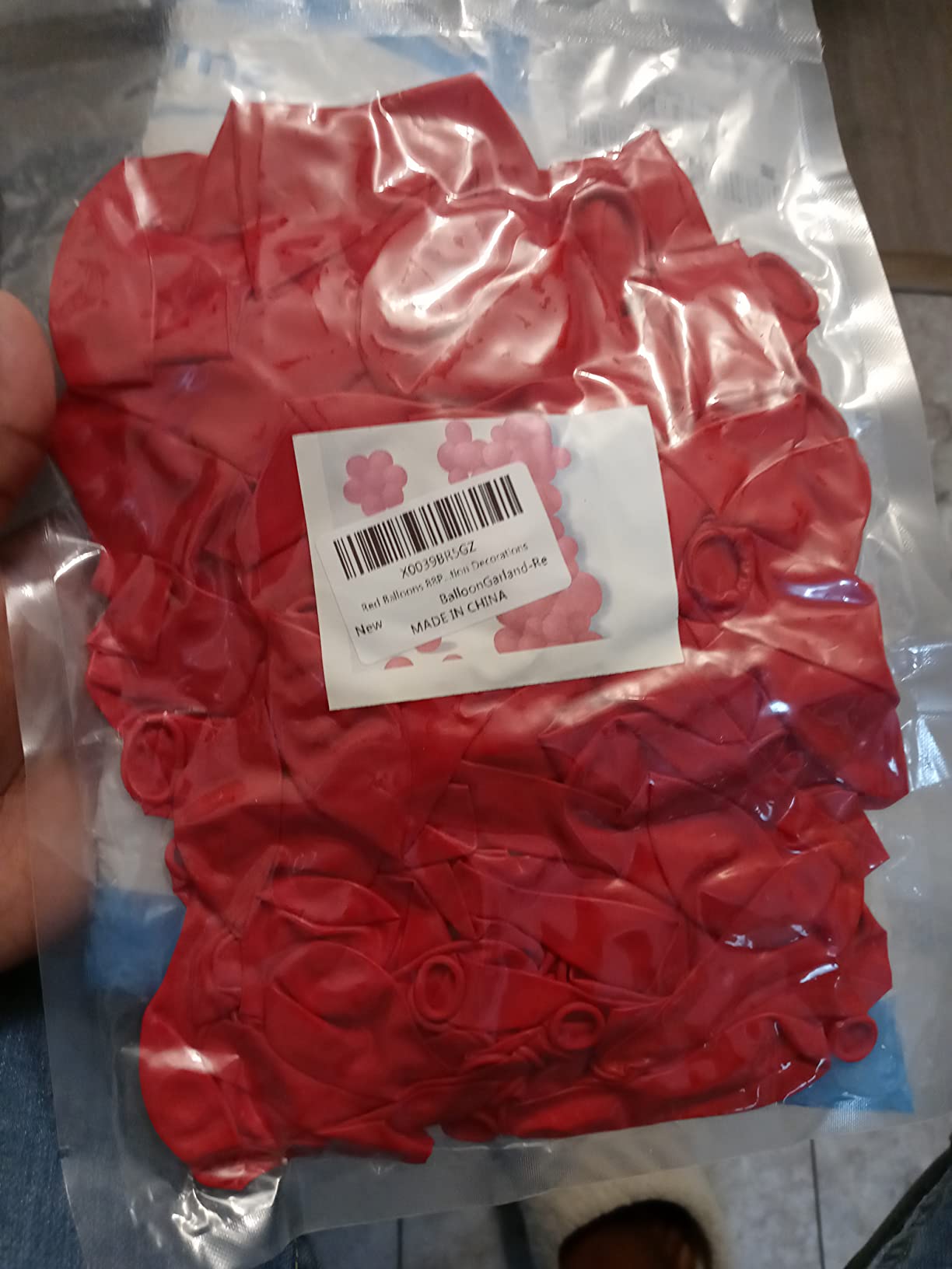 Amazon.com: Red Balloons 88PCS, 18 Inch 12 Inch 10 Inch 5 Inch Pastel ...