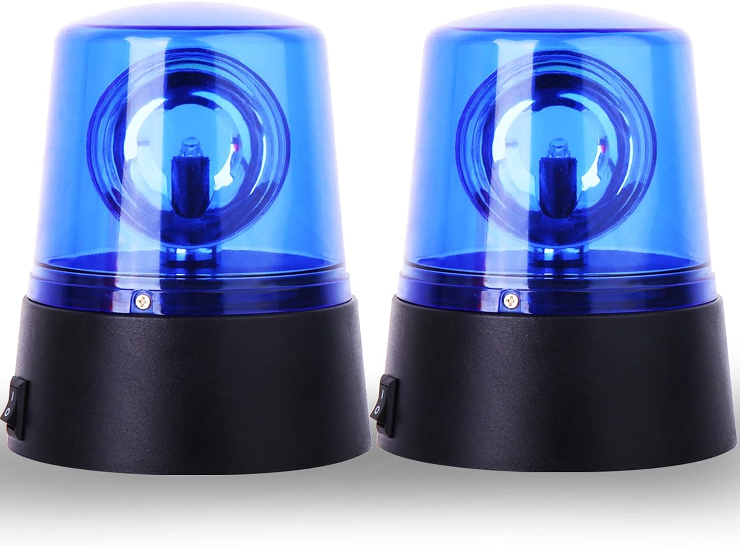 Amazon.com: ERGAOBOY 2 Pcs Blue 360 Degree Rotating Decorative,Disco ...