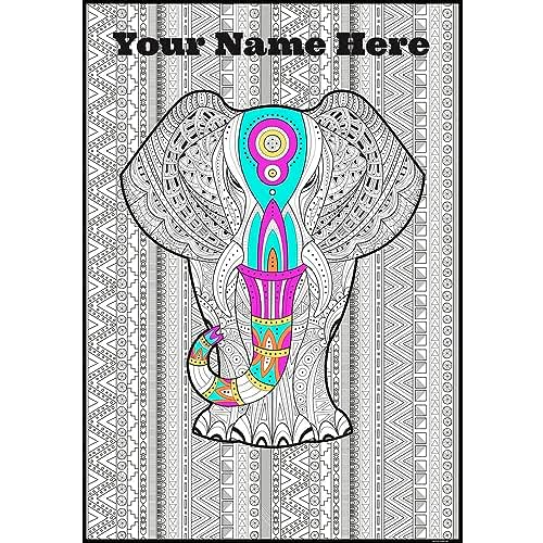Amazon.com: Personalized Giant Coloring Poster - Jumbo Coloring Sheets ...