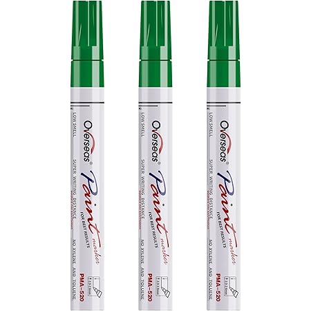 Amazon.com: Paint Pens Paint Markers - Green Permanent Markers 8 Pack ...