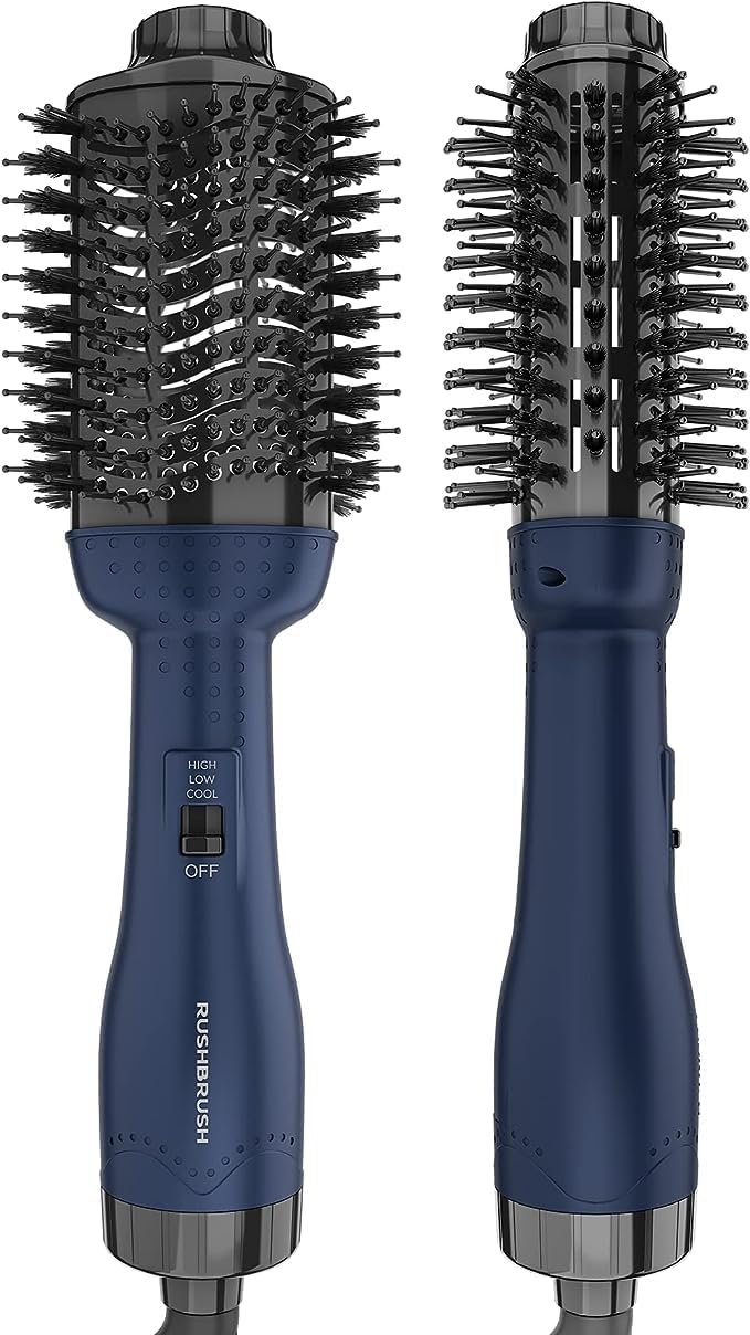 RUSH BRUSH HAIR VOLUMIZING BRUSH NAVY RB-V2-PRO: Buy Online at Best ...