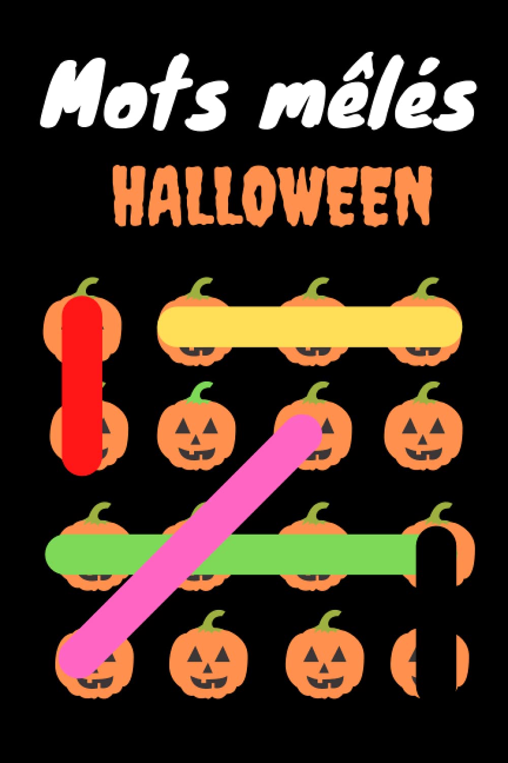 Mots Meles Halloween Cahier De Mots Meles Pour Enfants Et | Desertcart ...