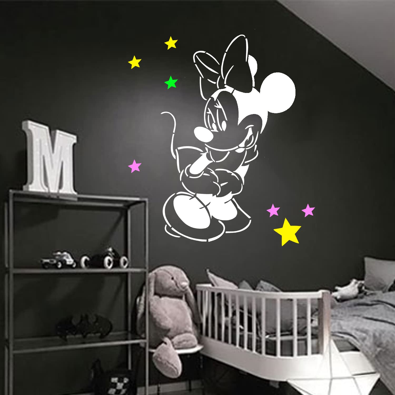 ARandNJ Stencils for Wall Painting Pack of 1 (Size:-16X24 Inch) Pattern ...