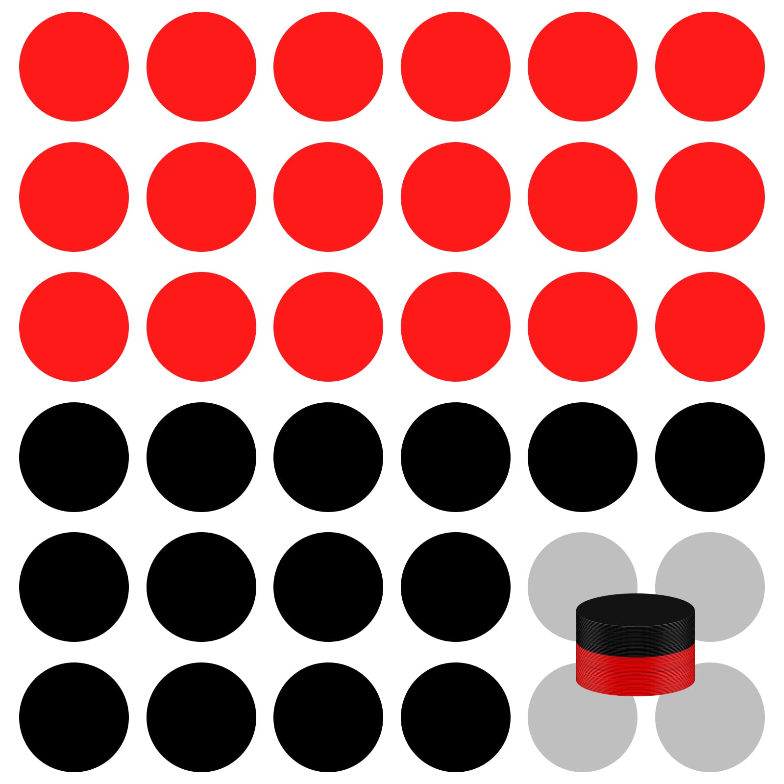 Snapklik.com : IKAYAS Classroom Floor Dots Vinly Floor Stickers ...