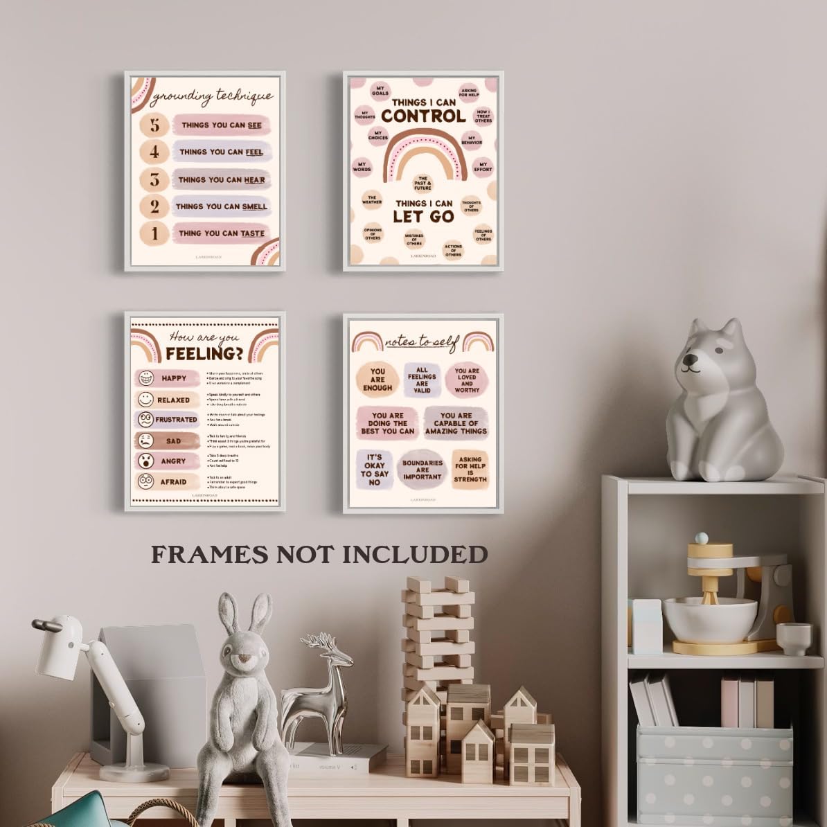 LARKINROAD Set of 4 Boho Classroom Decor Posters Australia | Ubuy