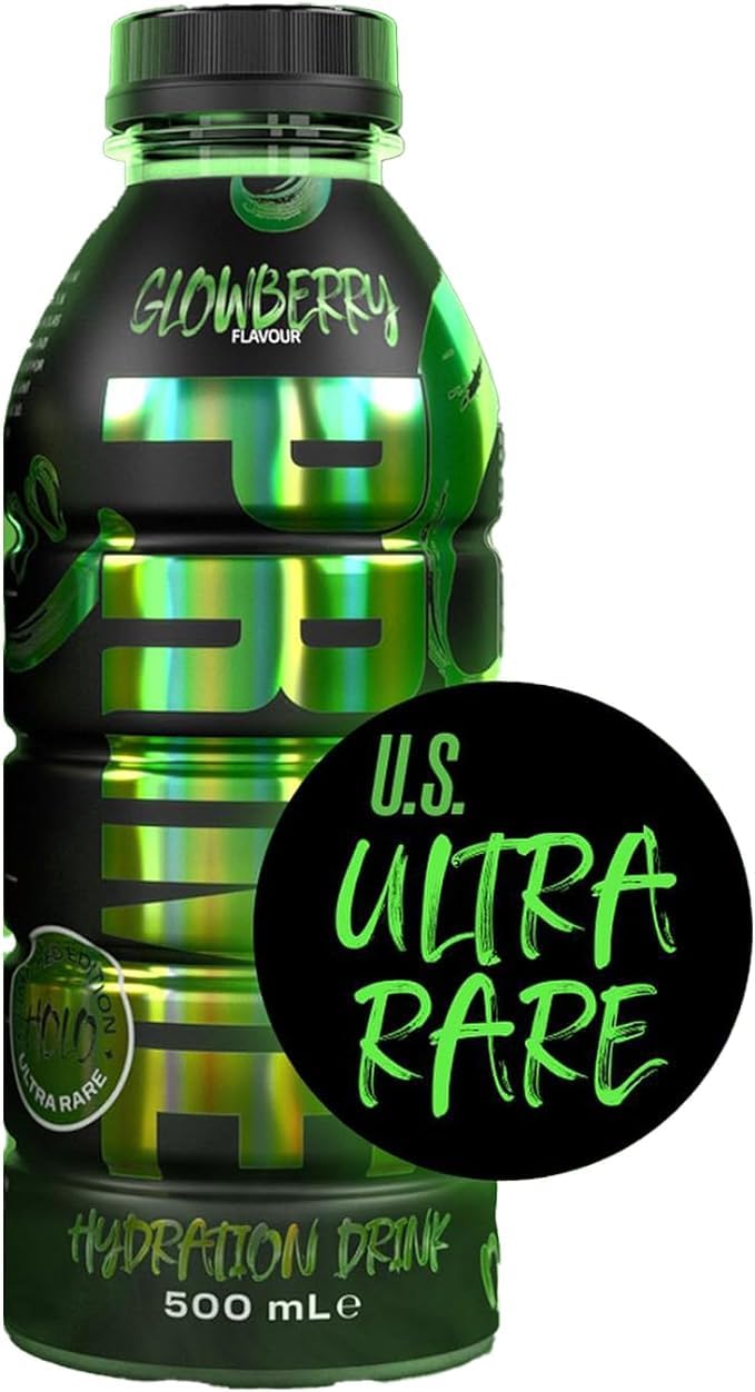 Buy Prime Hydration Limited Edition Glowberry *Ultra Rare Holo ...