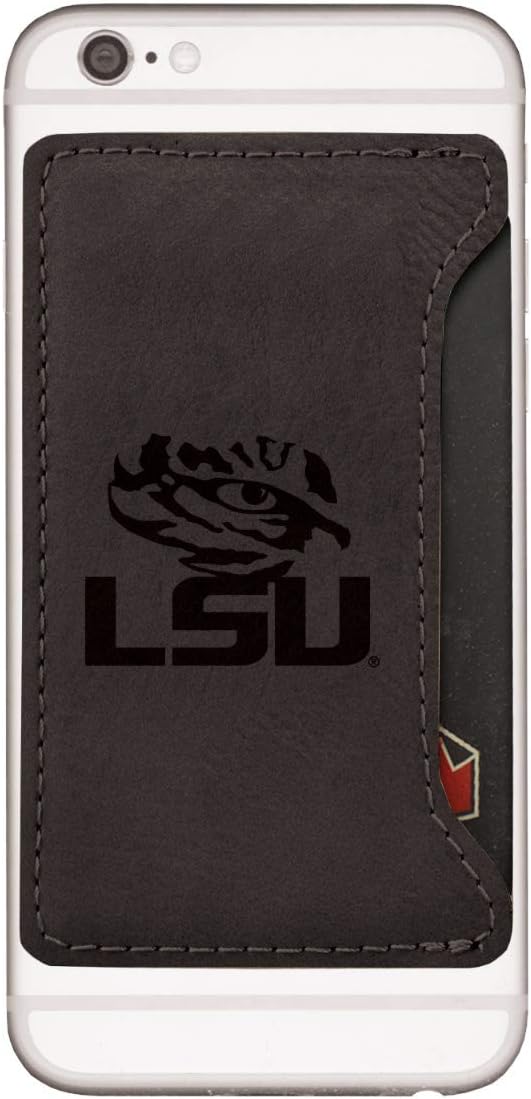 Amazon.com: Cell Phone Card Holder Wallet - LSU Tigers : Cell Phones ...