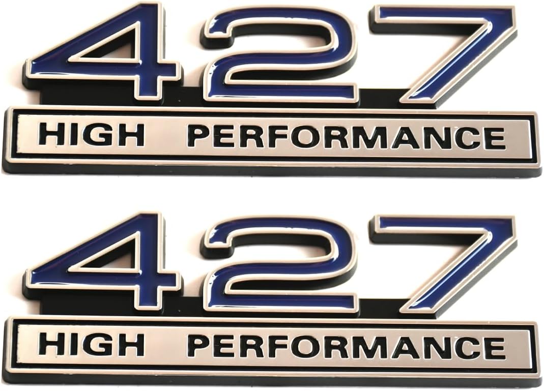 Amazon.com: 2pcs 427 Liter 7.0 Engine High Performance Badge 3D Decals ...