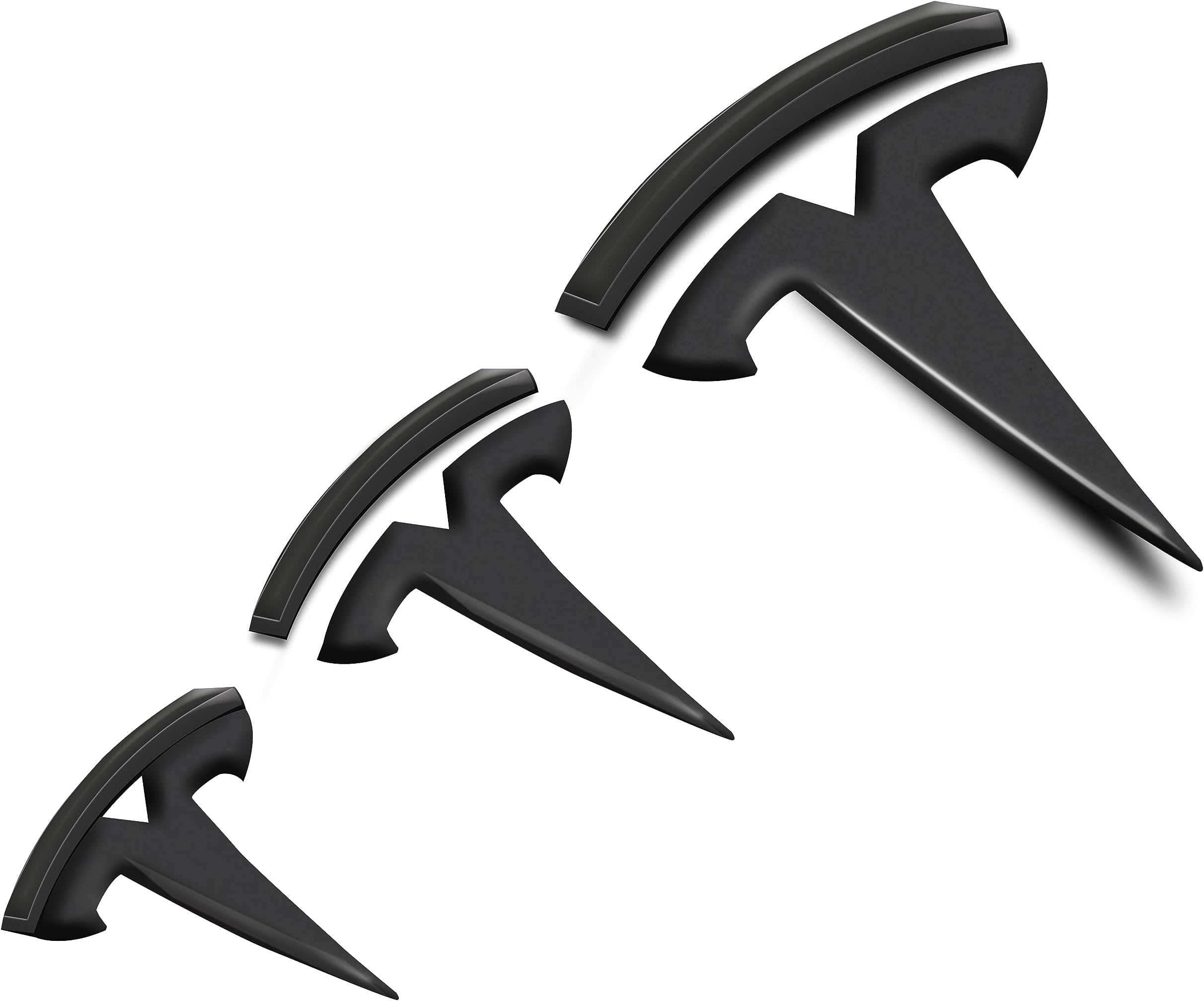 Amazon.com: EcoNour Emblem Kit Compatible with Tesla Model 3 – Elegant ...