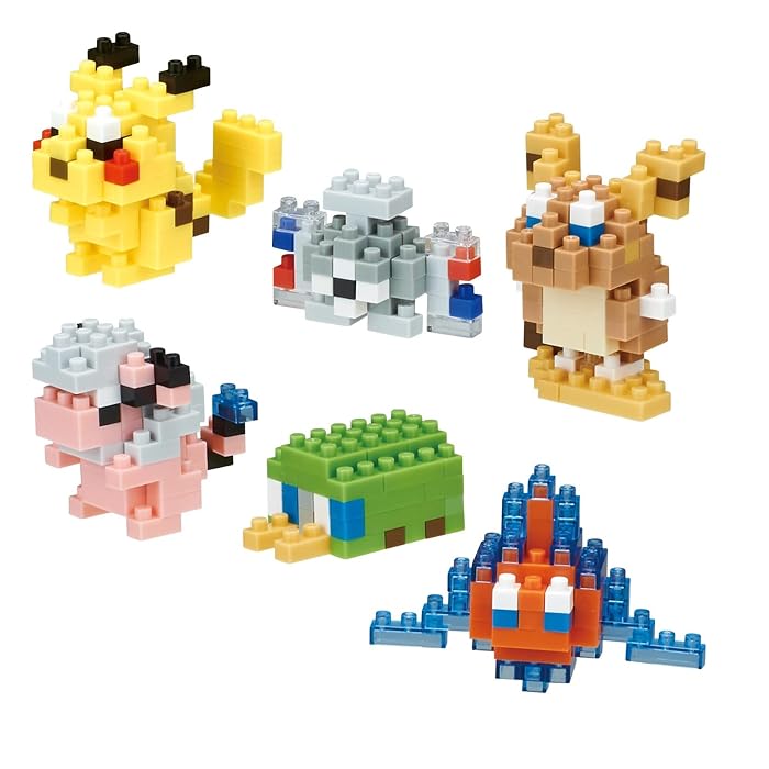 Buy nanoblock - Pokémon Type Electric Set 1 (Box of 6) [Pokémon ...