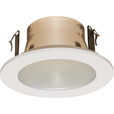4 Inches Frosted Lens Shower Trim for Line Voltage Recessed Light ...