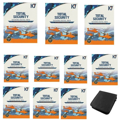 K7 Total Security Antivirus 2016 10 User 1 Year( 10 Installation cds ...