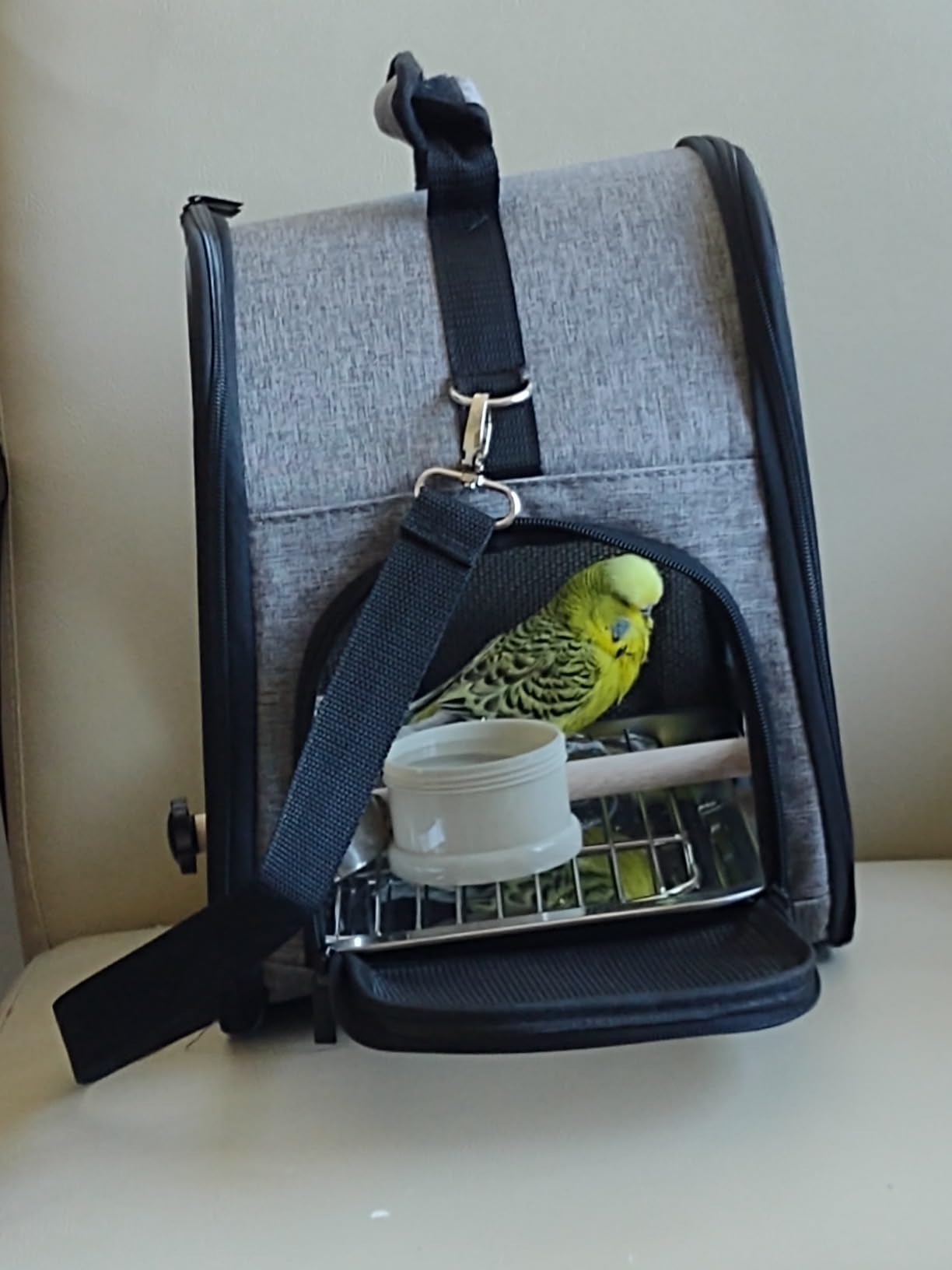 Bird Carrier Bag Bird Travel Cage, Lightweight Backpack for Parrot ...