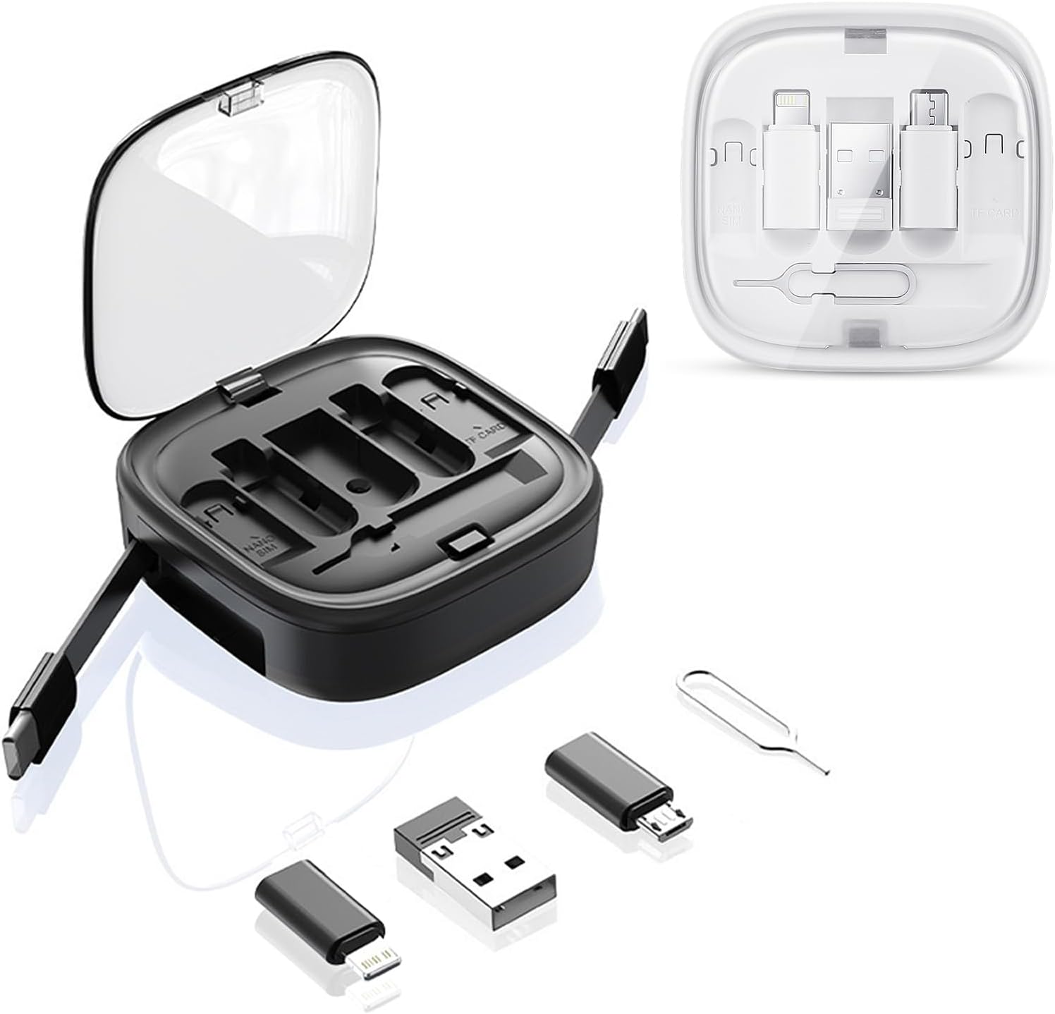 Amazon.com: Retractable USB C Cable, Fast Charging Cord Type C 60W 3ft ...