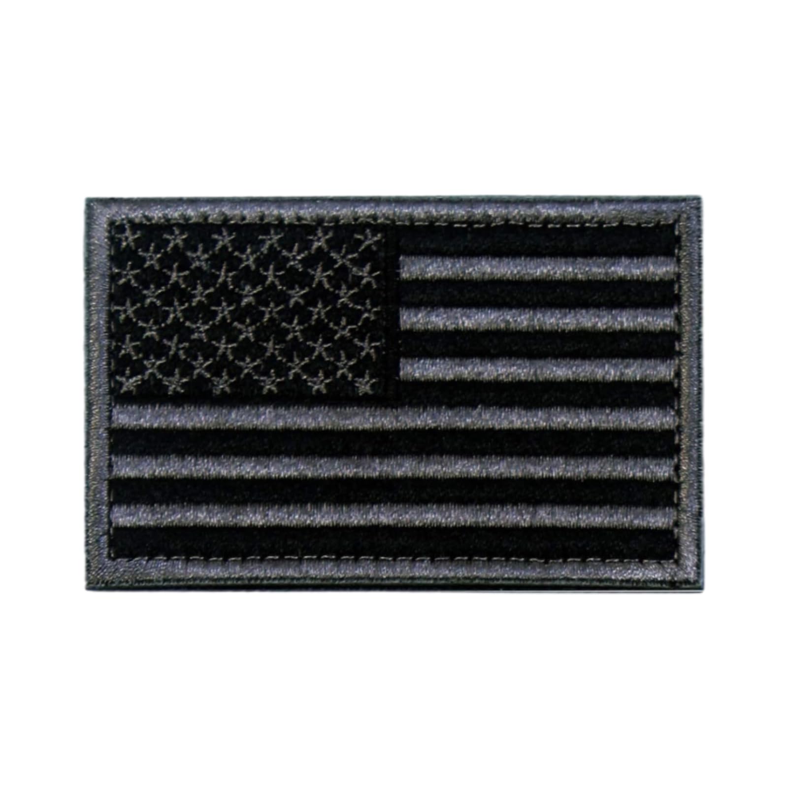 Amazon.com: Black American Flag Patch Embroidered Tactical Morale ...