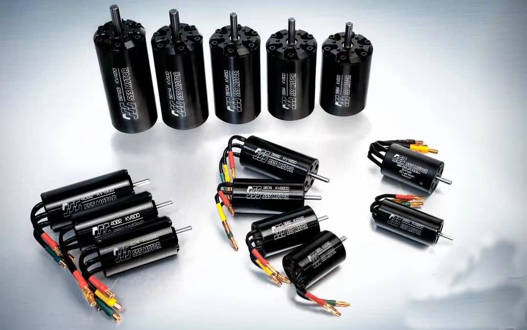 Amazon.com: SSS brushless 5684 1140KV 10S Motor with 1700KV 6S Motor ...