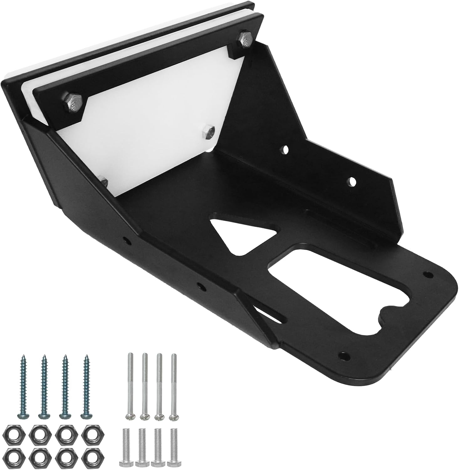 Amazon.com: Transom Trolling Motor Mount, 5mm Thick Marine Aluminum ...