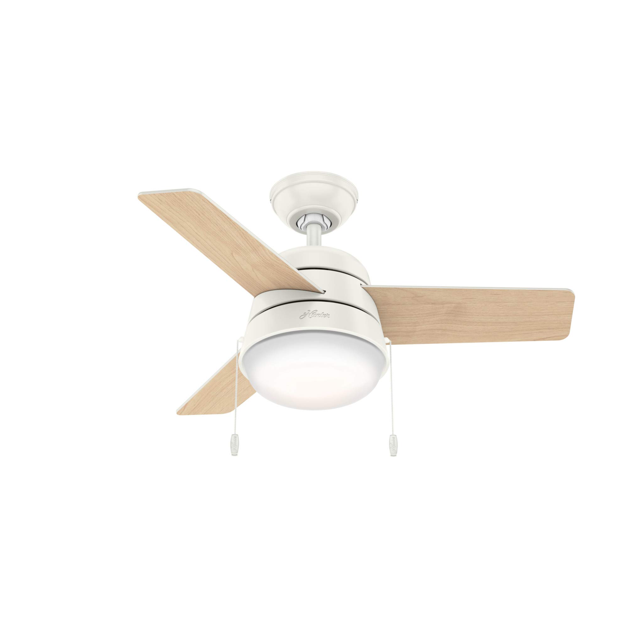 Hunter Fan Company 59301 Aker Indoor with LED Light with Pull Chain ...