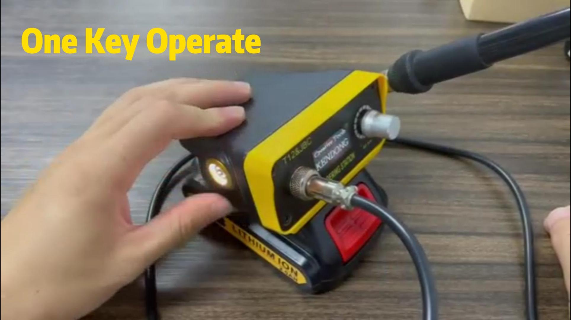 Watch Cordless Soldering Station for Dewalt 20V Max Battery on Amazon Live