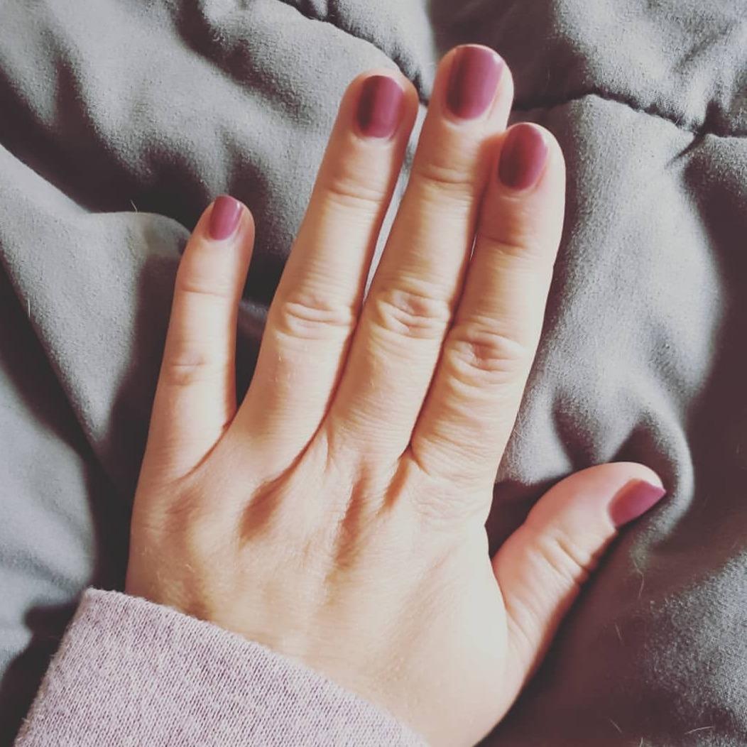 Amazon.com: Pink Gellac 228 Creamy Mauve UV/LED Gel Nail Polish